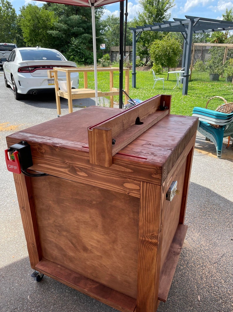 Mobile Router Table Plans (PDF Plans) - Etsy