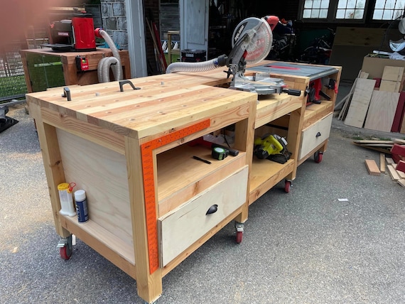 The Ultimate Woodworking Bench Plans PDF Plans Etsy UK