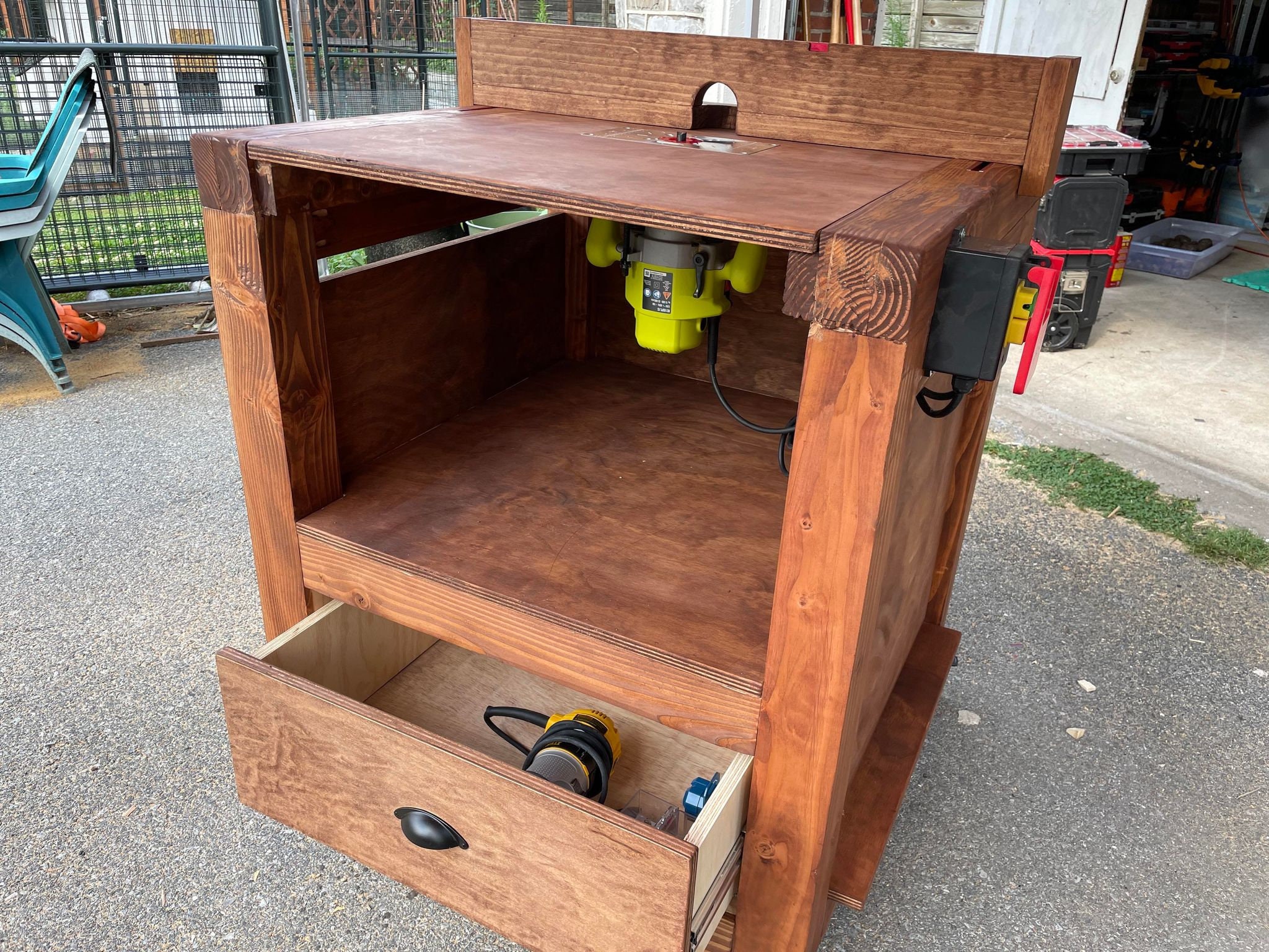 Mobile Router Table Plans (PDF Plans) - Etsy