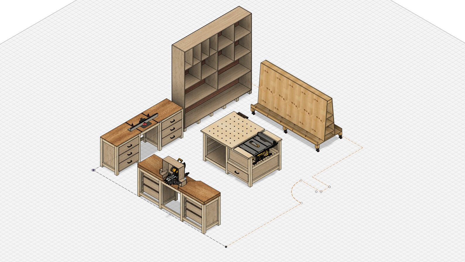 Ultimate Small Shop Workbench Plans Collection (PDF Plans) - Etsy