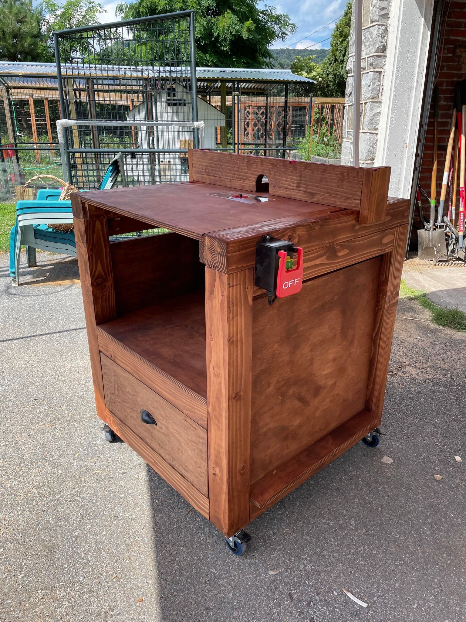 Mobile Router Table Plans (PDF Plans) - Etsy