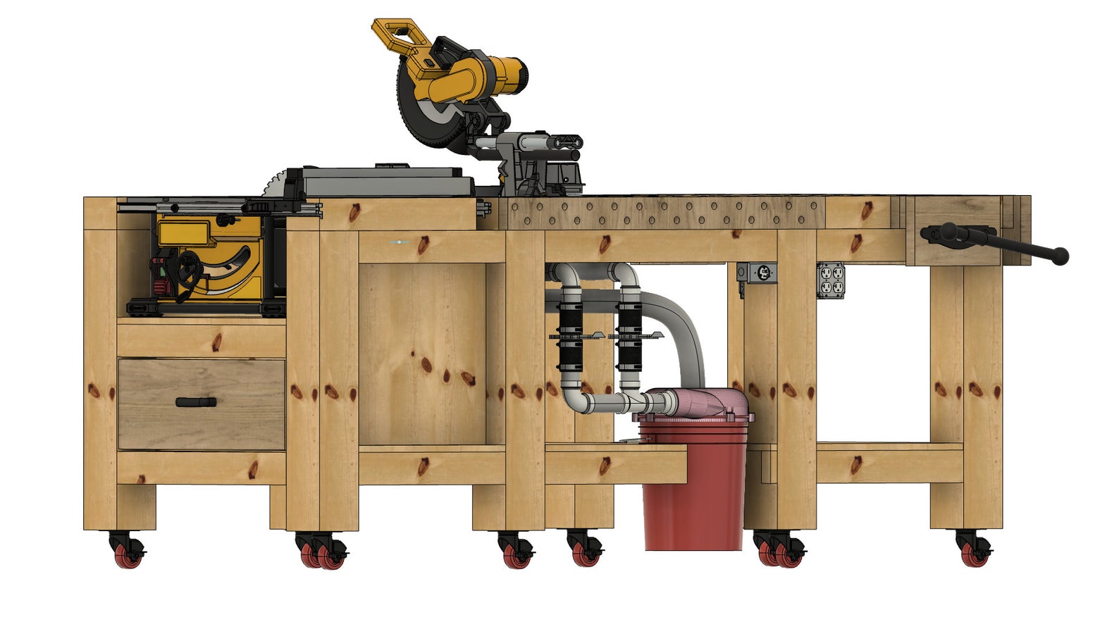 The Ultimate Woodworking Bench Plans (PDF Plans) - Etsy