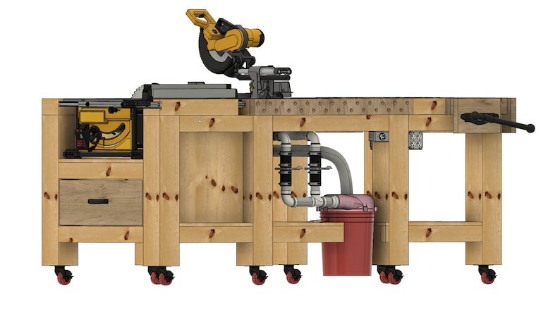 The Ultimate Woodworking Bench Plans (PDF Plans) - Etsy