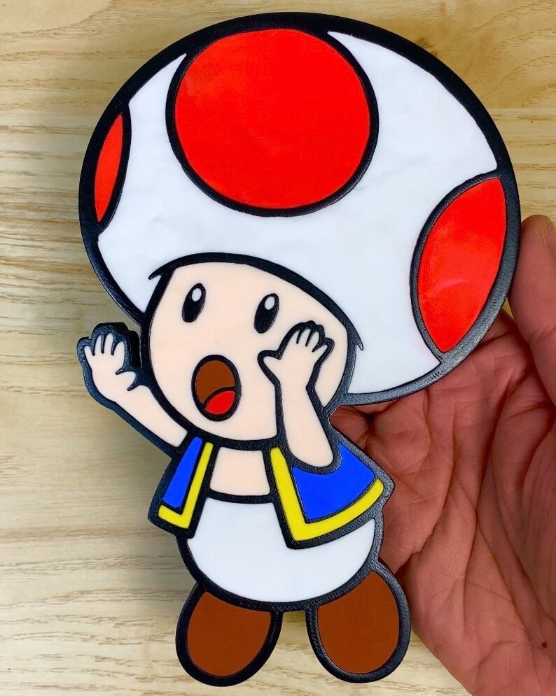 Mario Gift for Creative Person Mario DIY Clay Art Kit Unique Gift Box ...