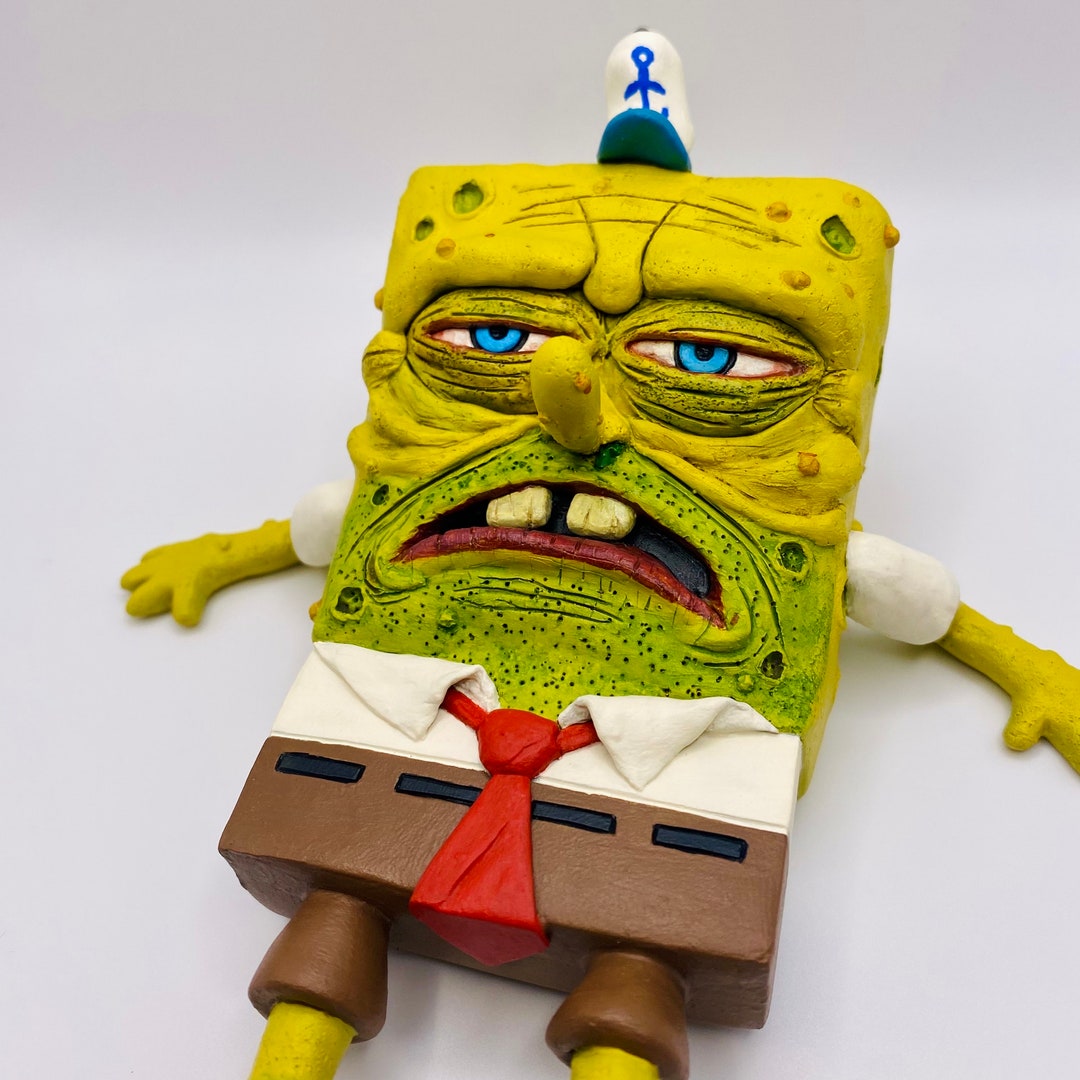 Spongebob Handmade Figure Spongebob Statue Spongebob Figurine Spongebob ...