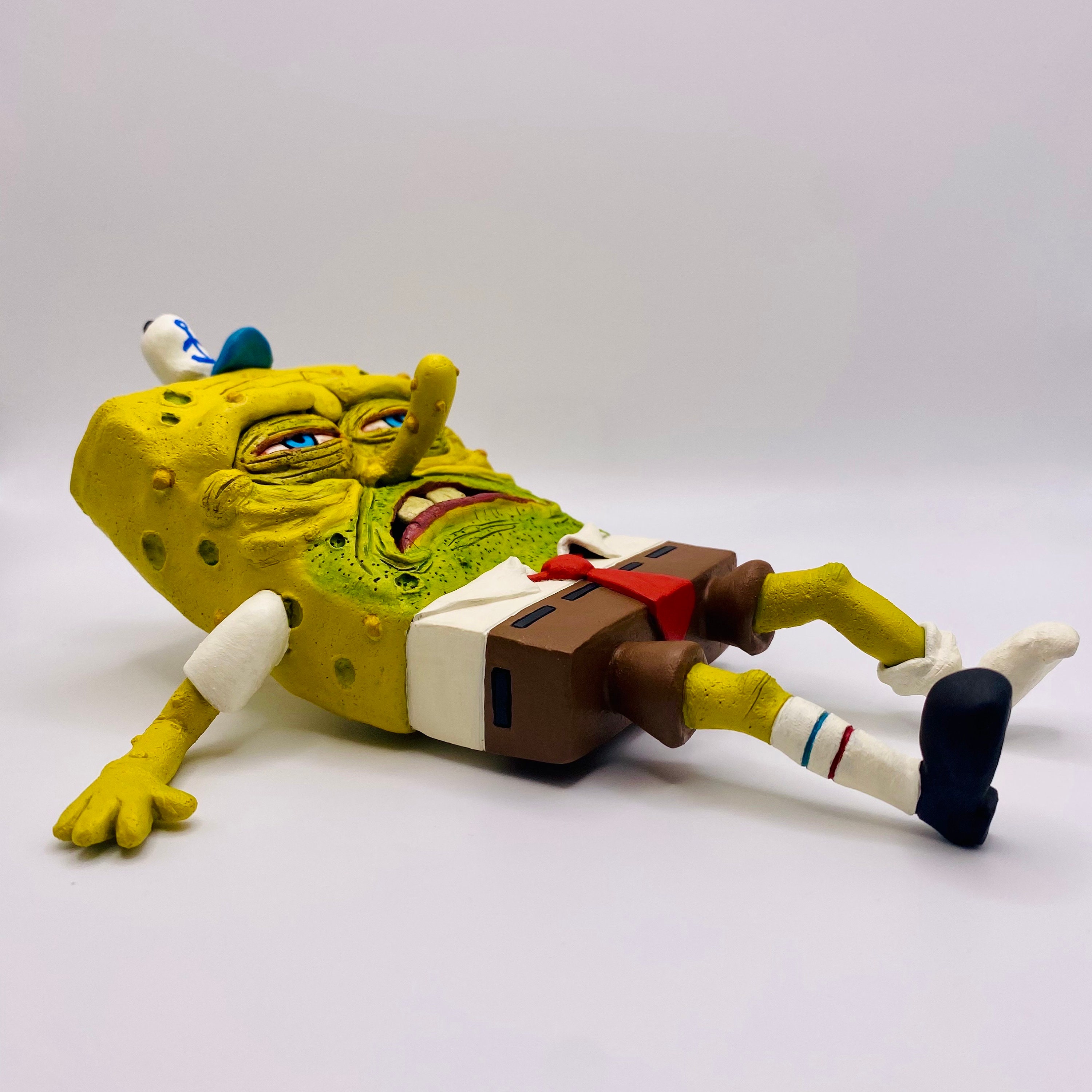 Spongebob Handmade Figure Spongebob Statue Spongebob Figurine Spongebob ...