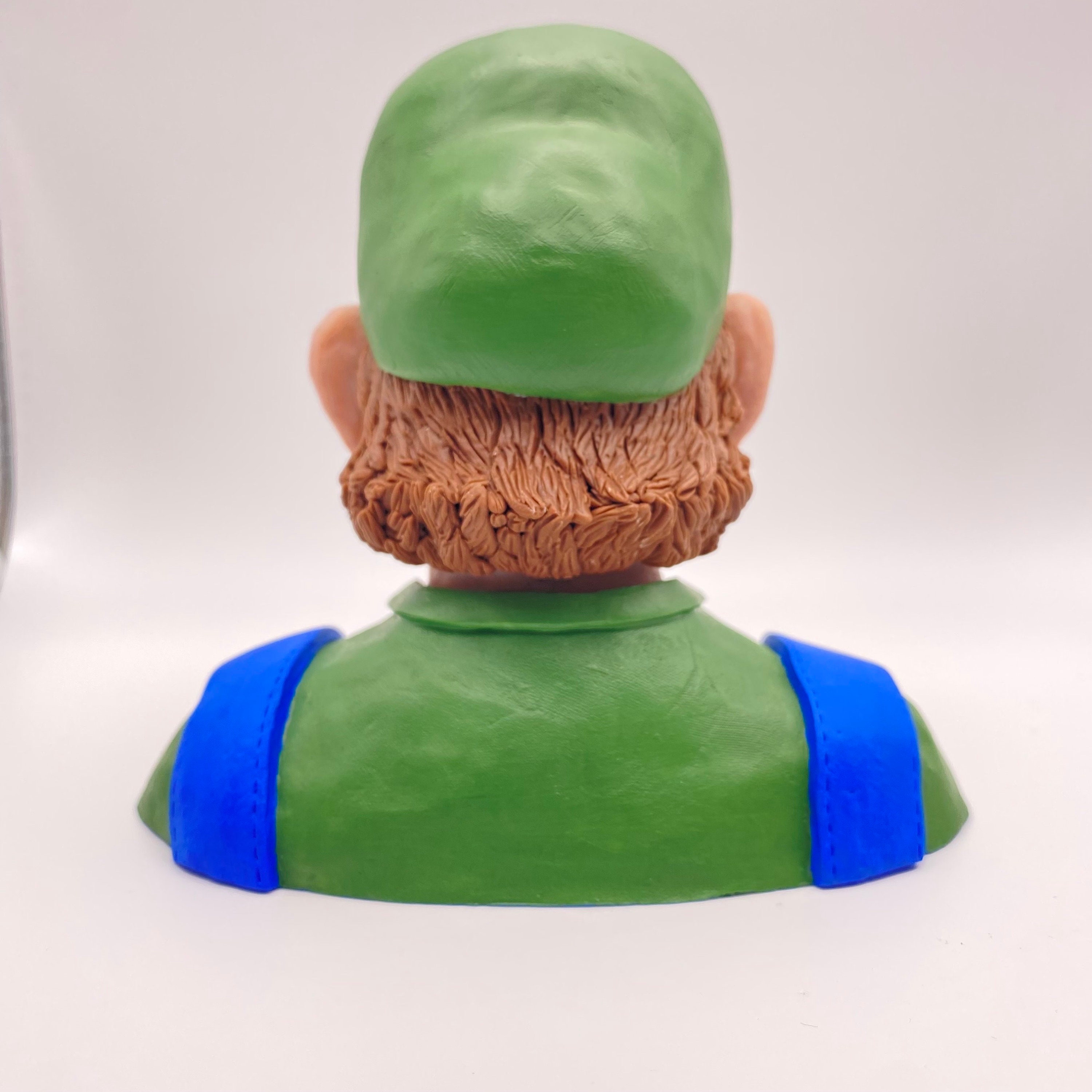 5 Luigi One of a Kind Statue Luigi Figurine Handcrafted Marios Brother ...