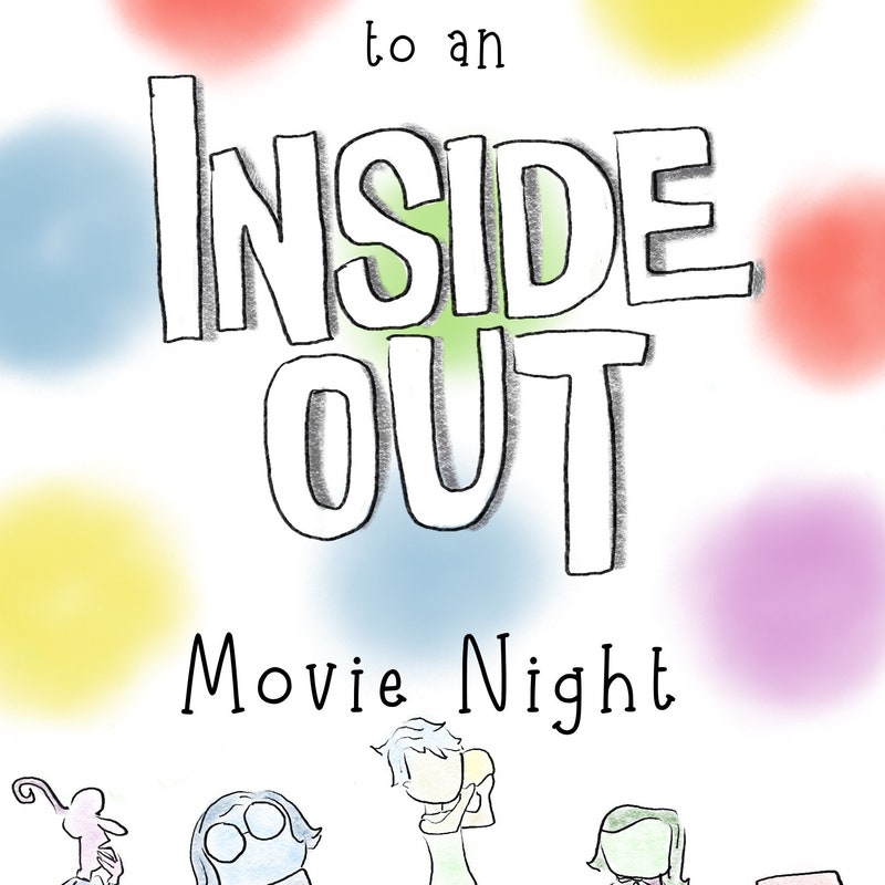 Inside Out Movie - Etsy