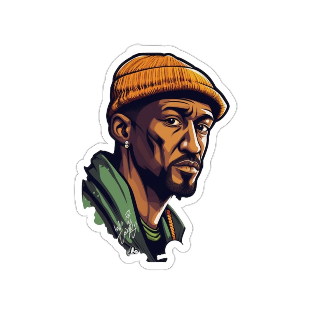 Rakim Rapper Sticker Cut-out Sticker Cool Hip-hop Graffiti - Etsy