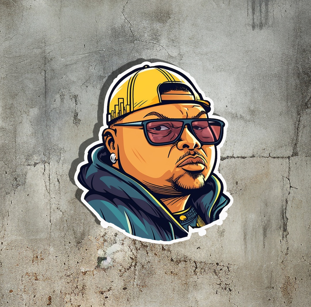 Fat Joe Rapper Sticker Cut-out Sticker Cool Hip-hop Graffiti - Etsy