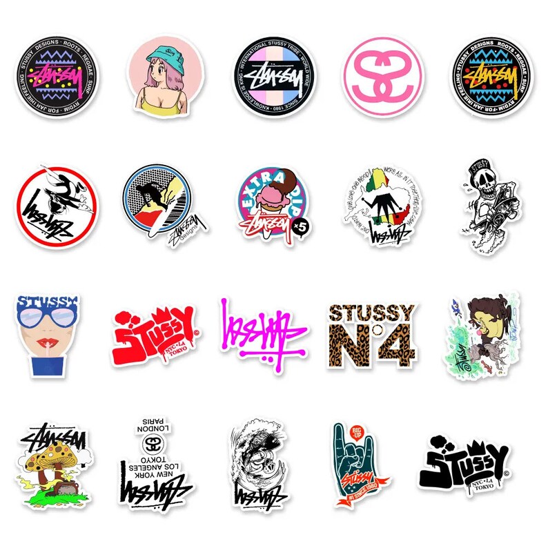 10/50 Autocollants cool cartoon Brands Stickers, logo Stickers ...