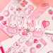 Miffy Sticker Sheet Miffy Sticker Valentines Stickers Pink Miffy ...