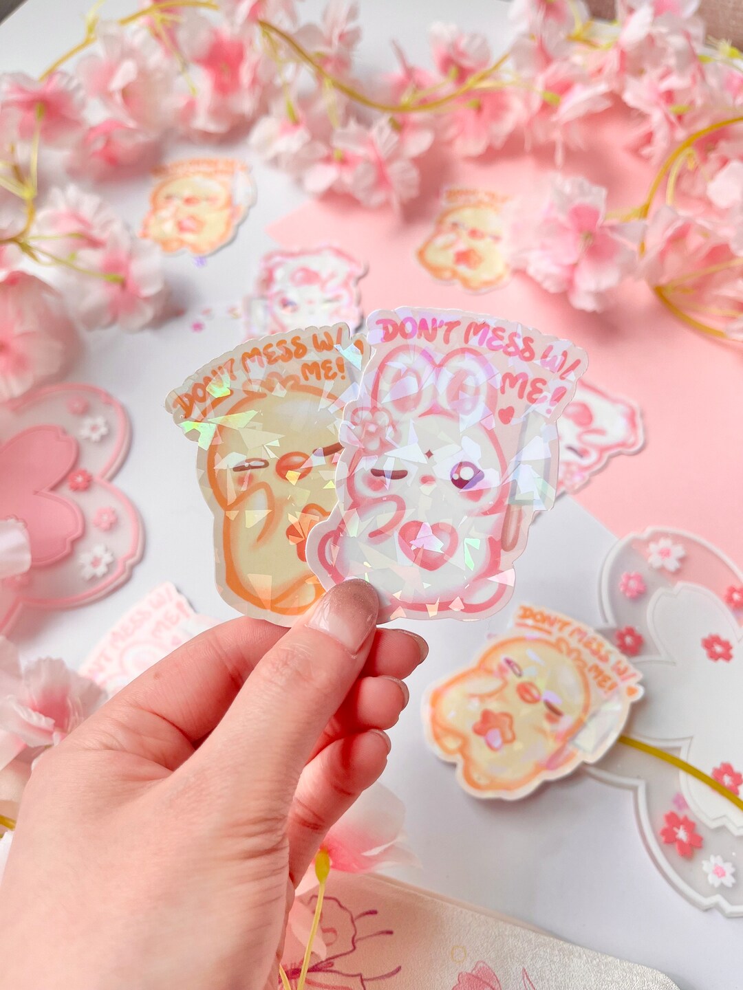 Don't Mess With Me Sticker Angry Sticker Meme Sticker Passive Aggresive ...