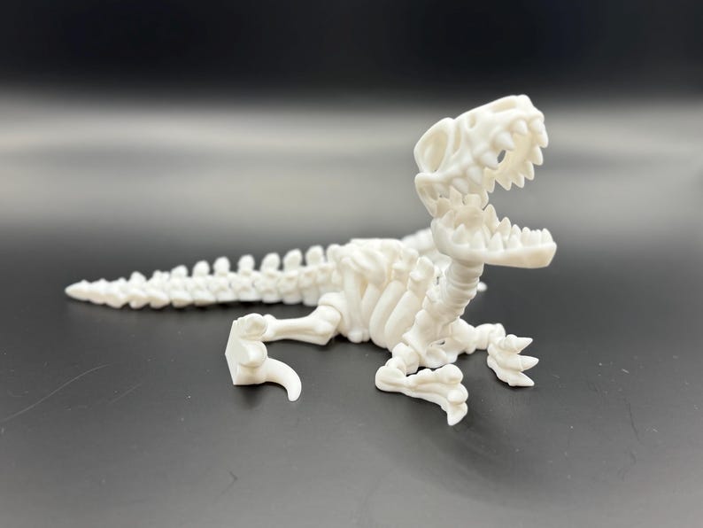 Velociraptor Skeleton Toy - Etsy