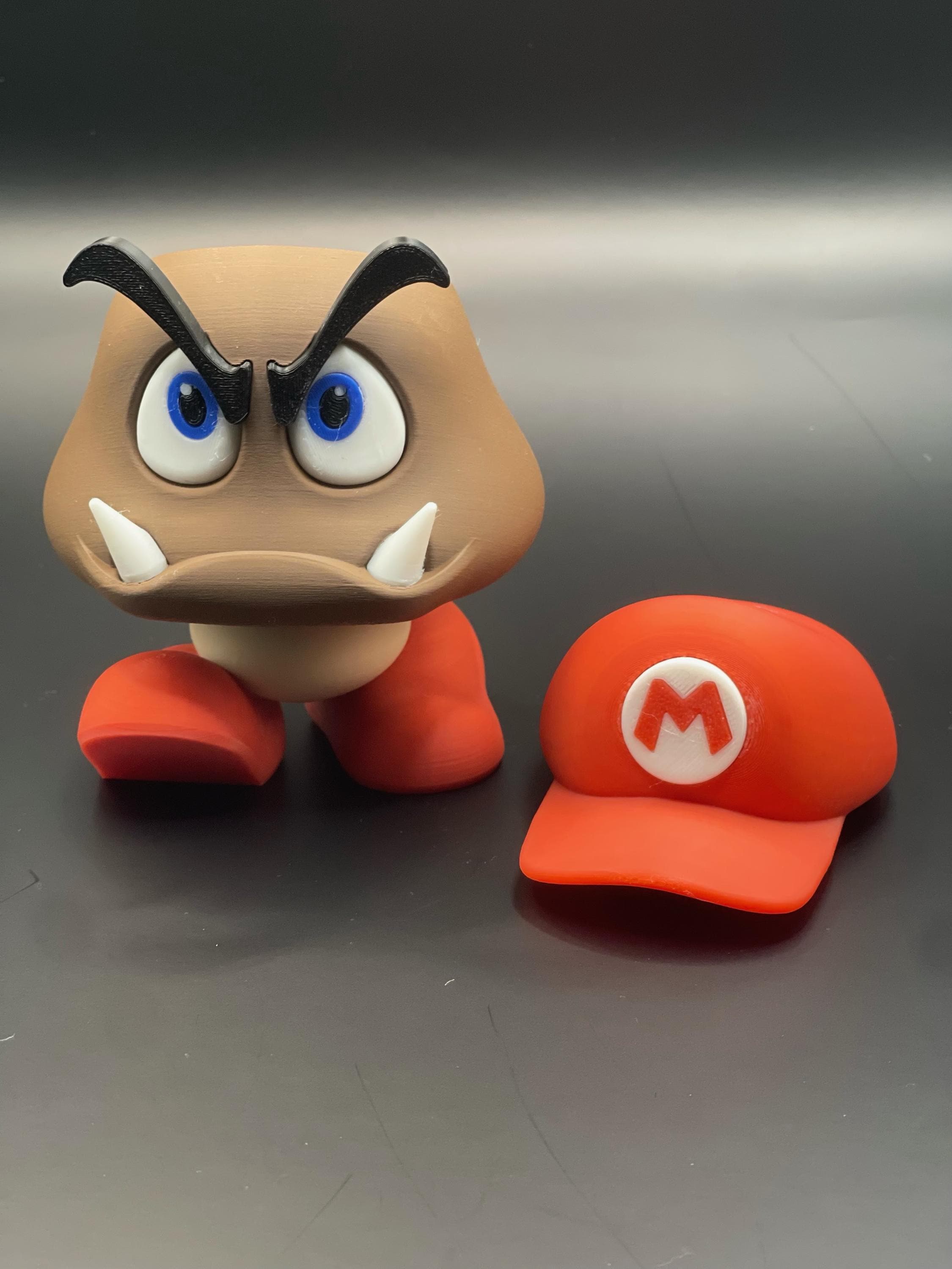 Goomba Figure | Hidden Container | Storage Figure | Super Mario Bros - Etsy