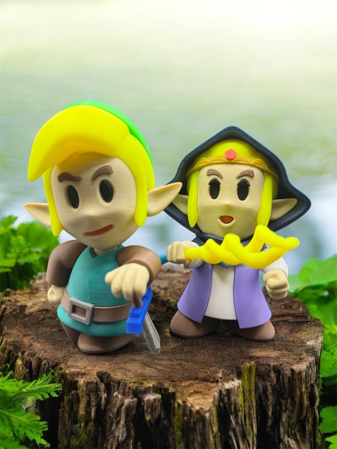 3D Printed Link and Zelda Figurines: Echoes of Wisdom Toy - Etsy