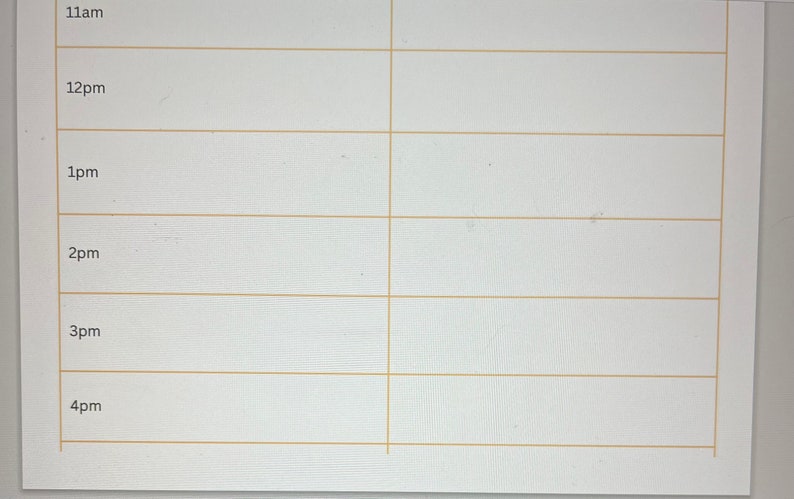 Printable Daily Planner - Two Pages - Etsy