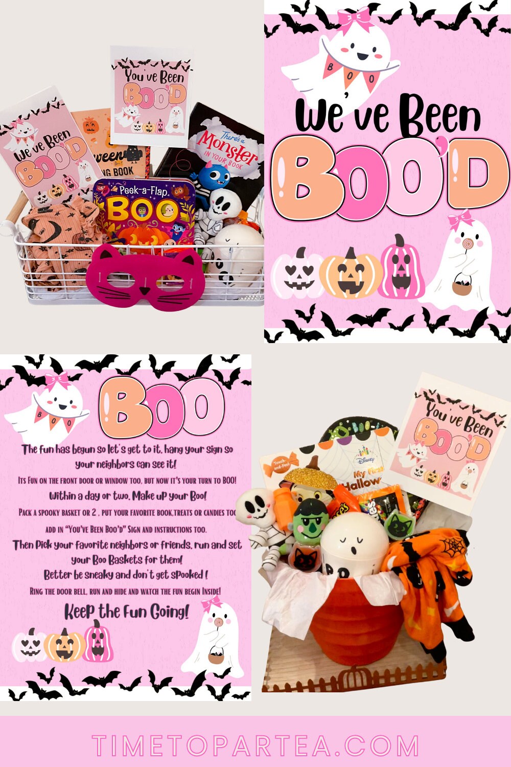 Youve Been Bood Printable Halloween Bundle Weve Been Booed Trick or ...