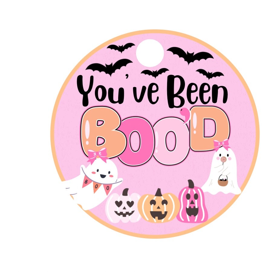 Youve Been Bood Printable Halloween Bundle Weve Been Booed Trick or ...