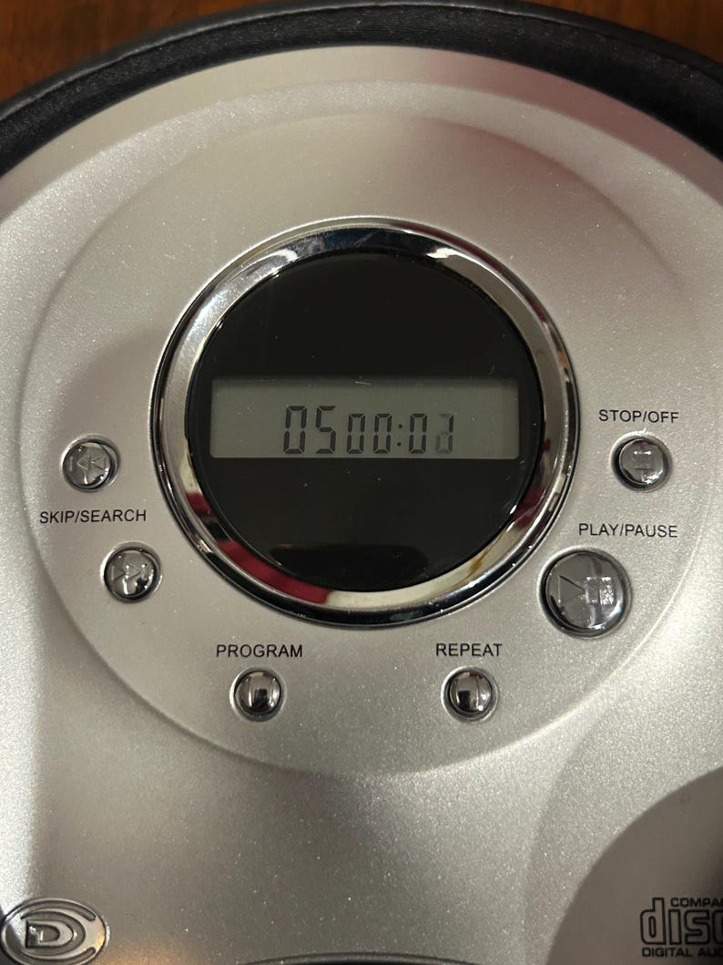 1990s Portable Cd Player With Period Bose Headphones. Super Clean and ...