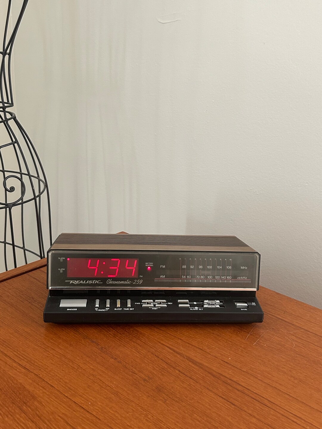 1970s Realistic Large Format LED Clock. Clean, COOL, and Fully ...