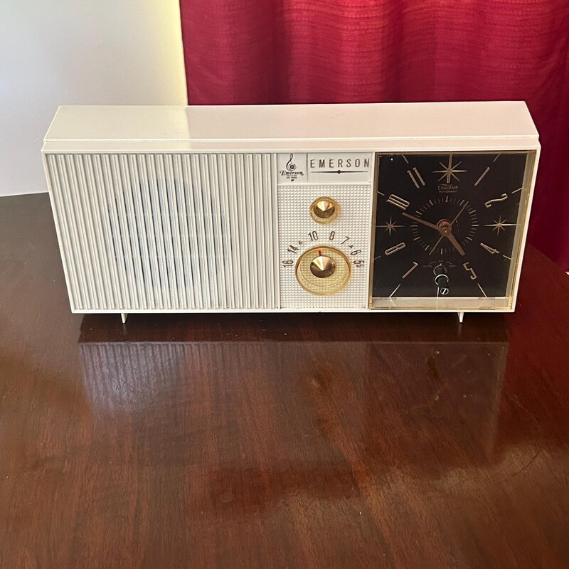 1960s Clock Radio - Etsy