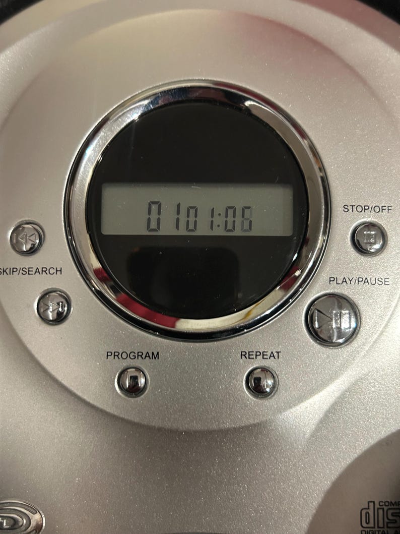 1990s Portable Cd Player With Period Bose Headphones. Super Clean and ...