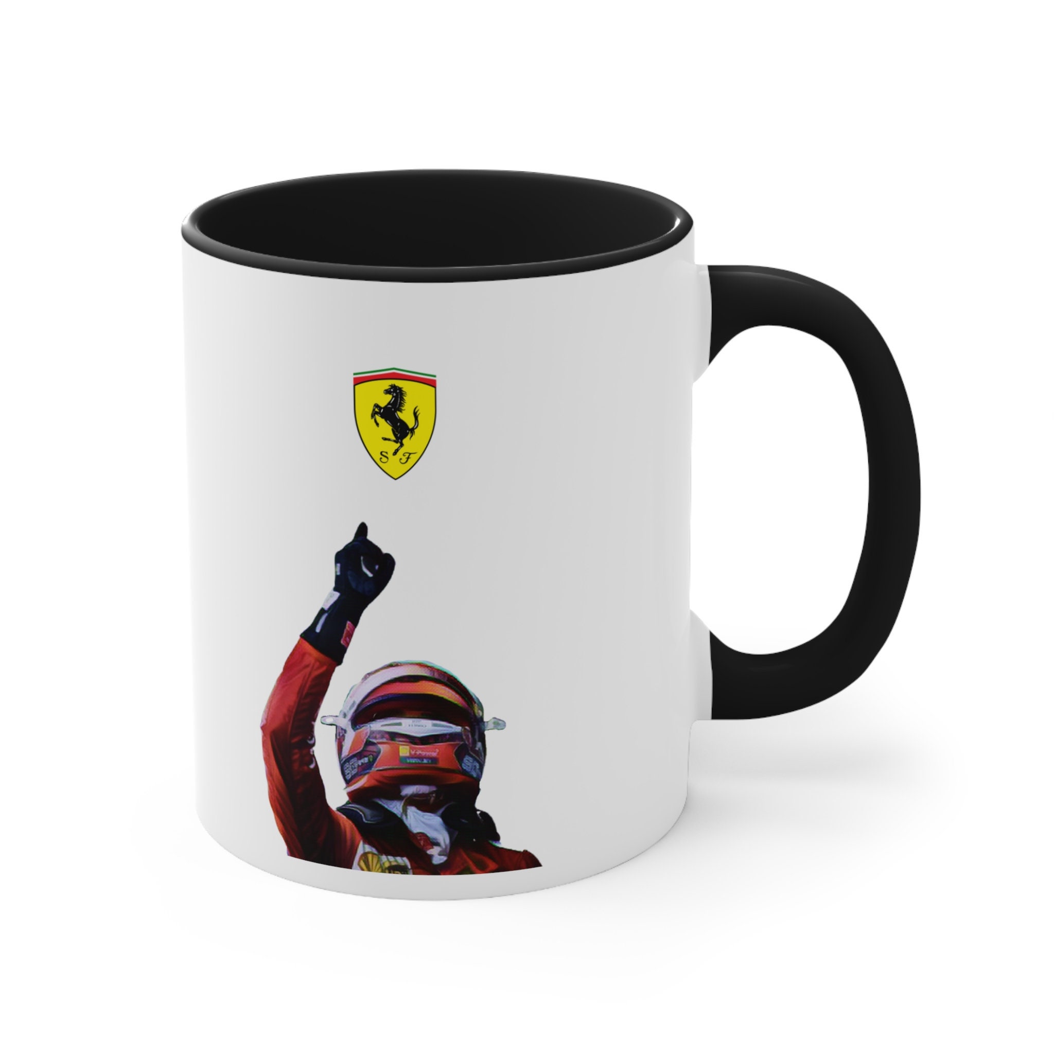Charles Leclerc Ferrari 16 Two Tone Coffee Mug | 11 Oz. - Etsy