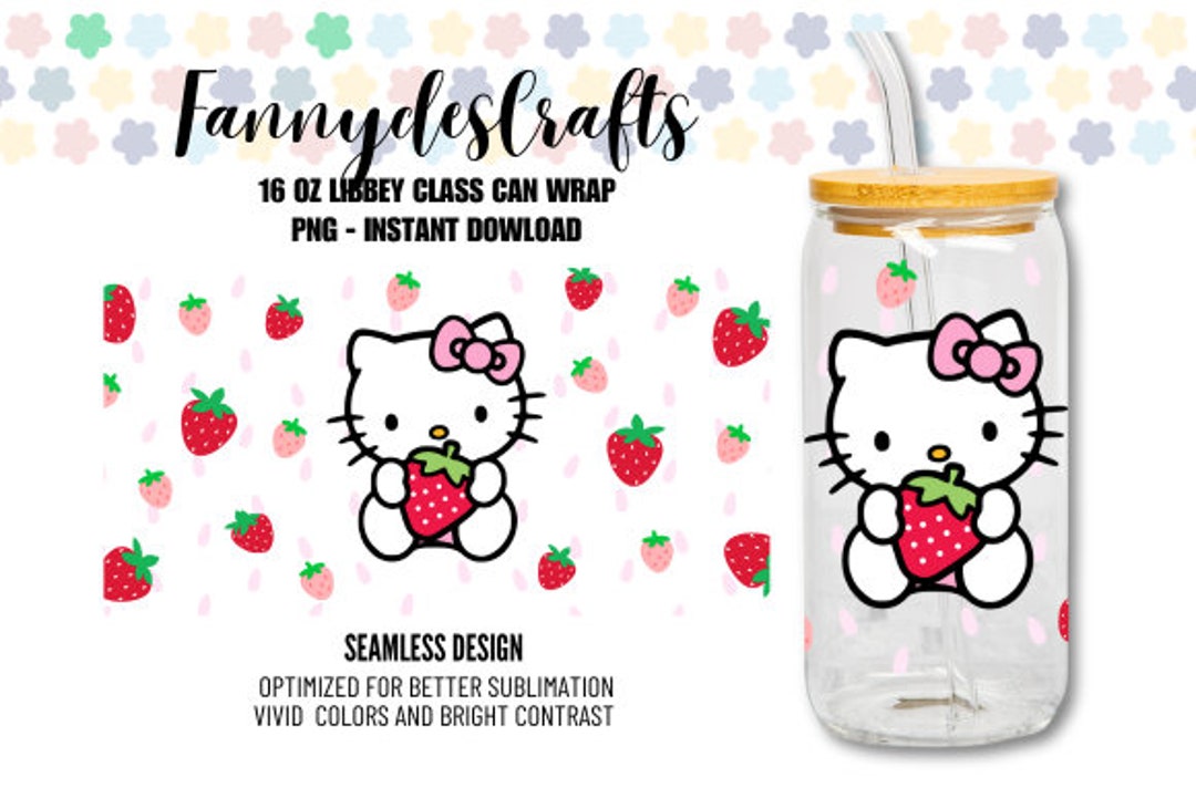Kitty Strawberry Kawaii Kitty Bundle Kawaii Kitty Png Cut - Etsy