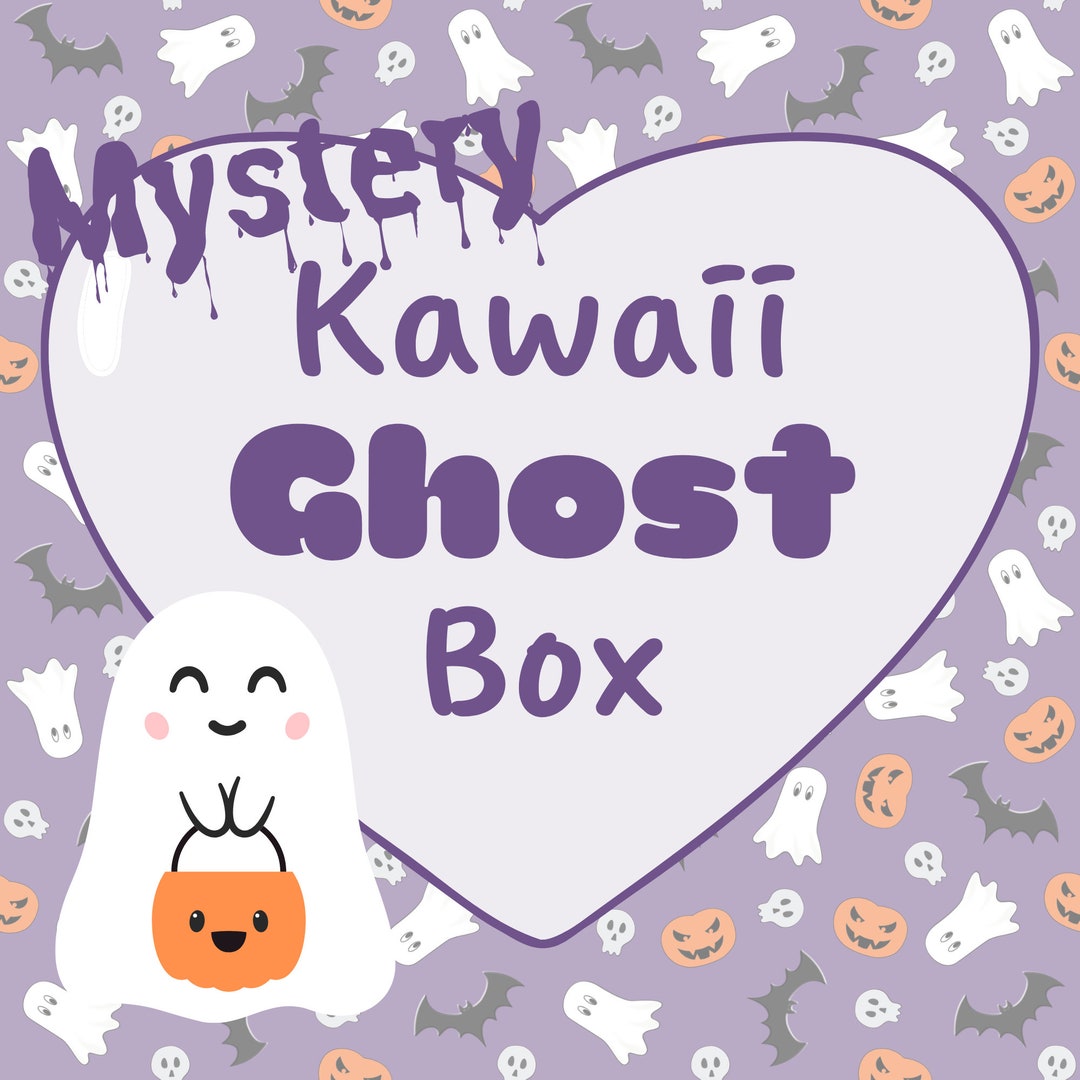 Kawaii GHOST Mystery Box! Super Cute GHOST Themed Boxes, Choose From 3 ...