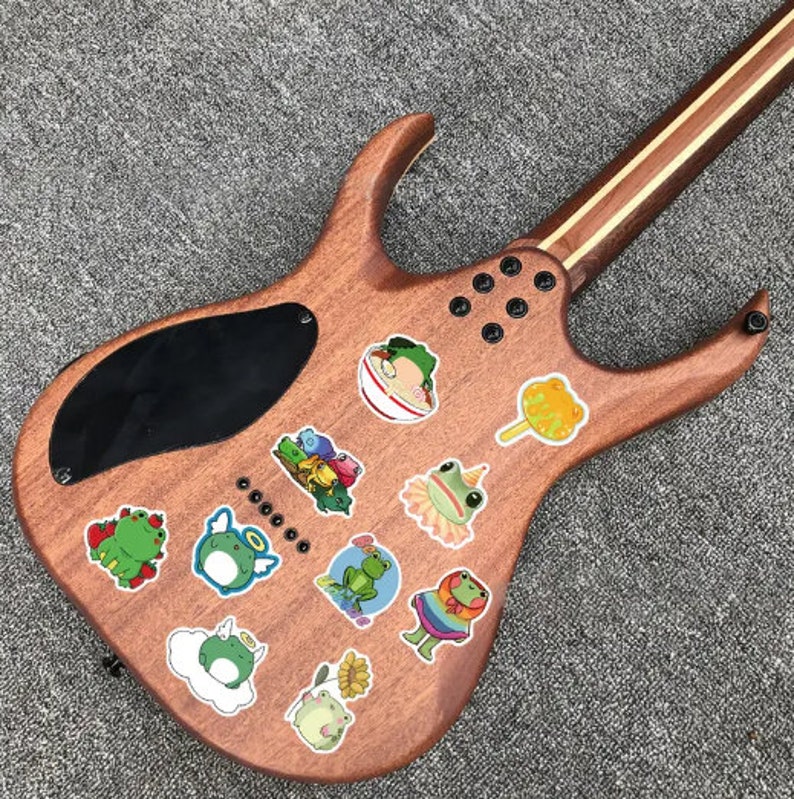 50 Kawaii Frogs STICKER FUN PACK Cute Vinyl Die Cut Stickers - Etsy