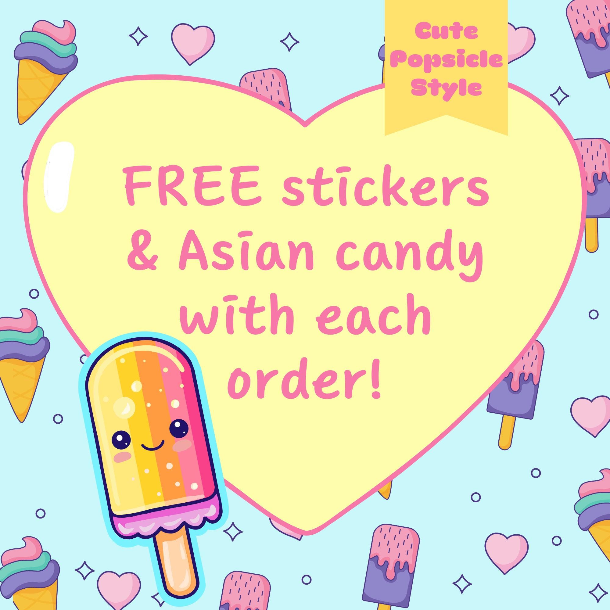 6pc Kawaii Popsicle Highlighter Set, Plus FREE Pen! - Etsy