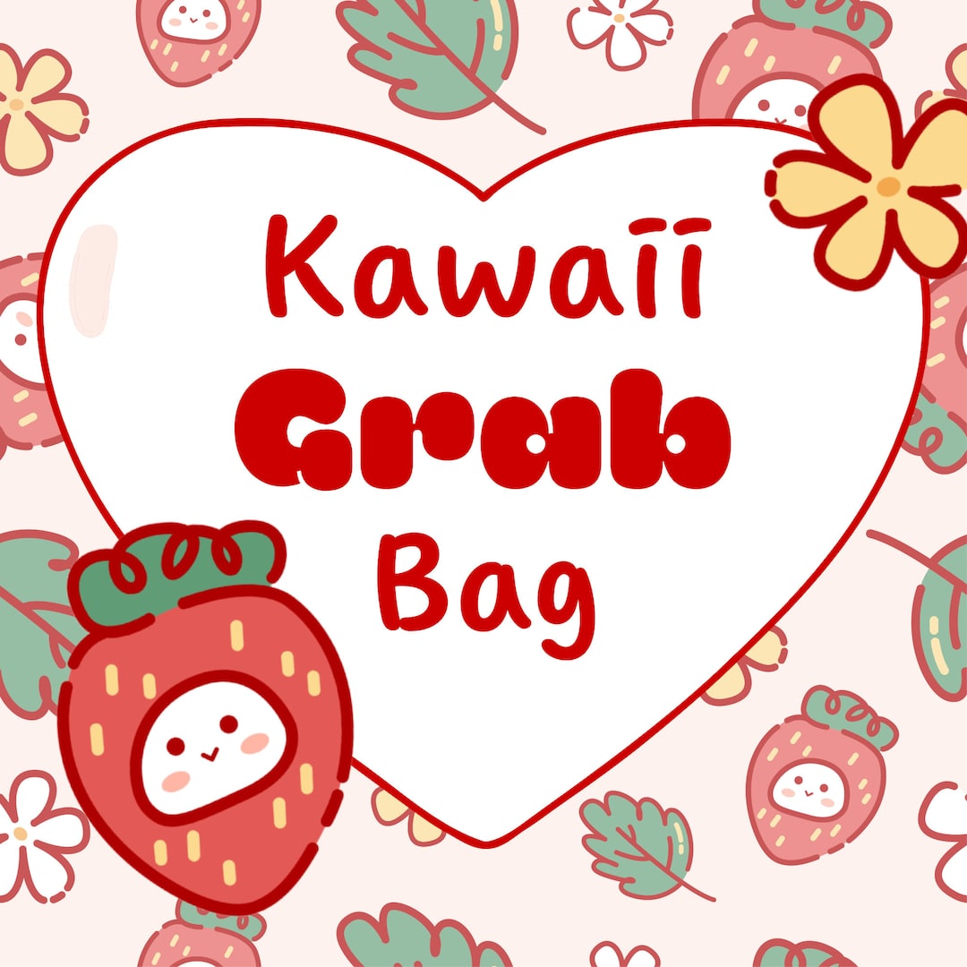 Kawaii SURPRISE Grab Bag! Super Cute Memo Sheets, Stickers, and More ...