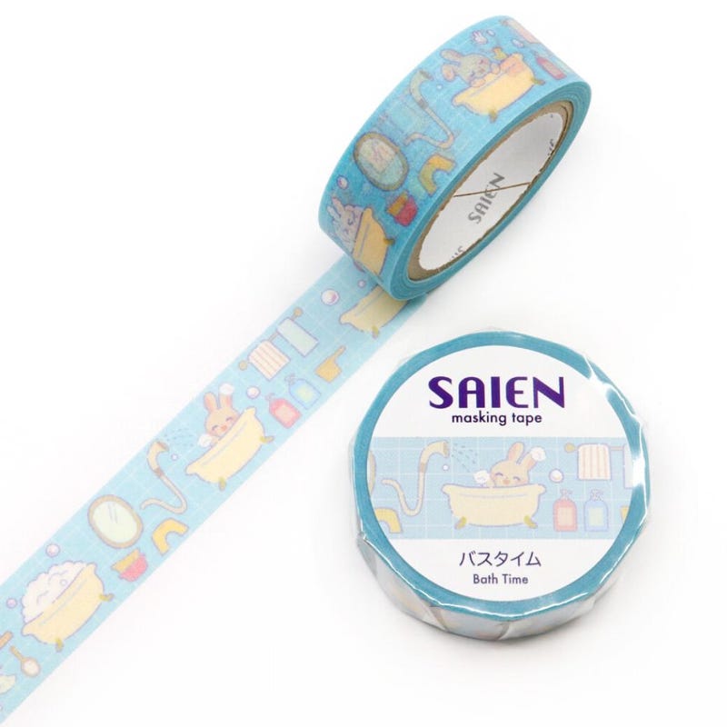 Kamiiso Saien Washi Tape - Etsy