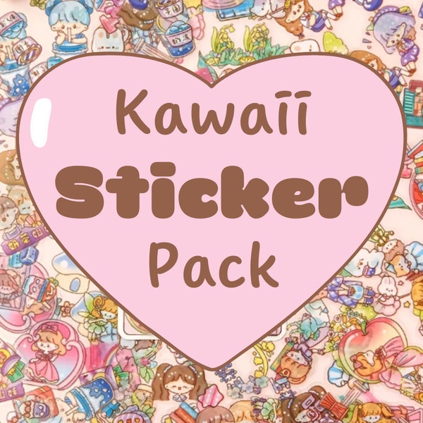 Cute Sticker Pack - Etsy