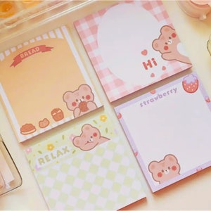 Kawaii MEMO Sheet Bundle! A Random Mix of Cute Memo Sheets in a Variety ...