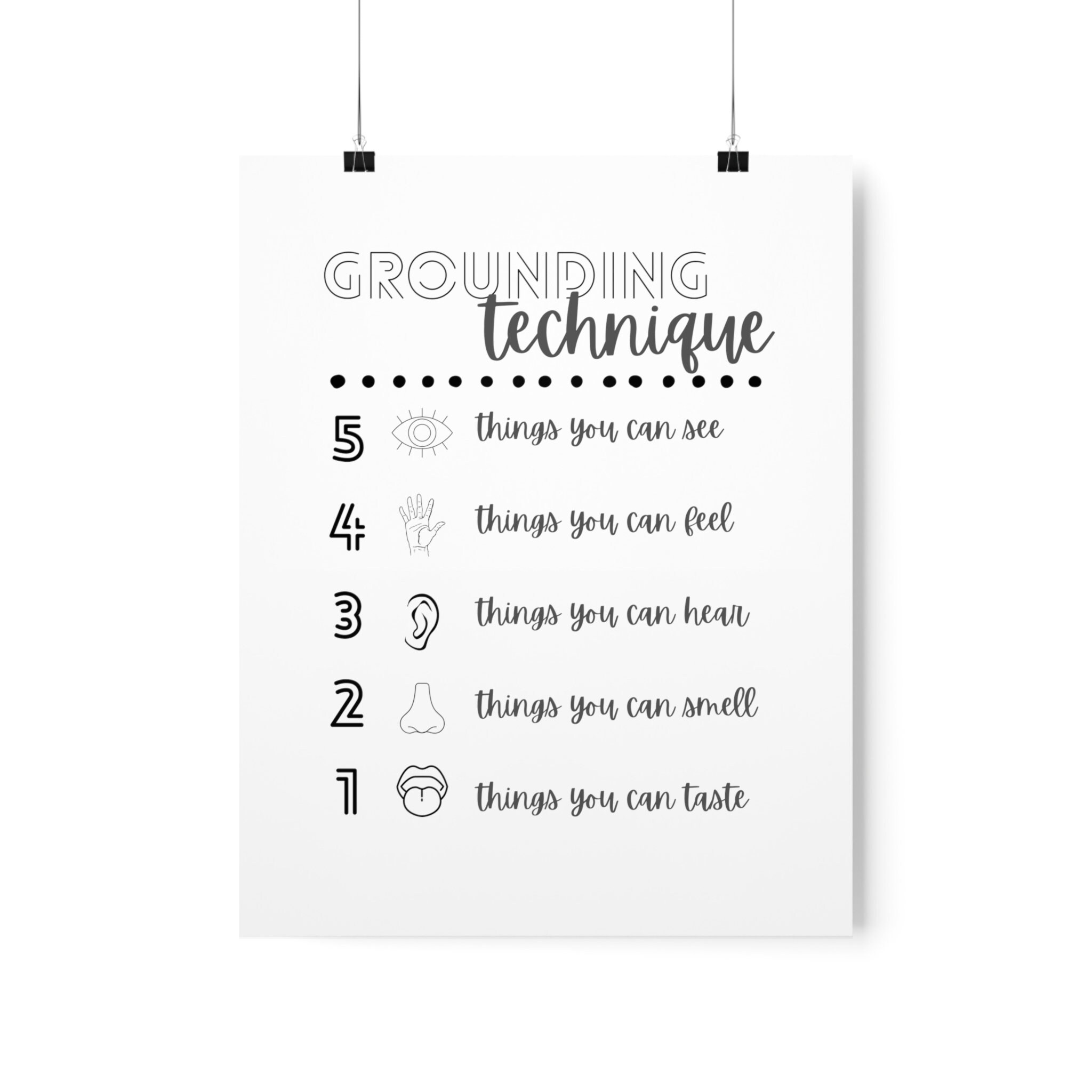 Grounding Technique Premium Matte Vertical Posters - Etsy