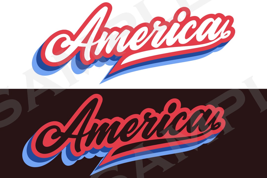 America SVG, 4th of July Retro SVG, Patriotic SVG, Digital Download ...
