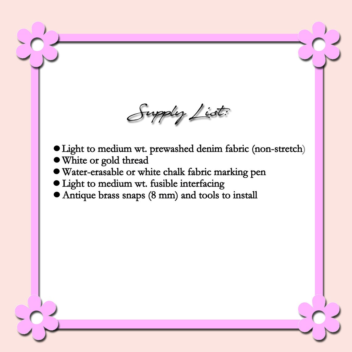 Doll Jean Jacket Pattern Designed Specifically to Fit Meadowdolls ...