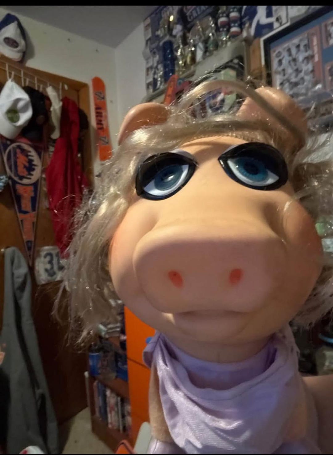 The Muppets Miss Piggy Vintage 1976 Hand Puppet Doll Jim Henson Fisher ...