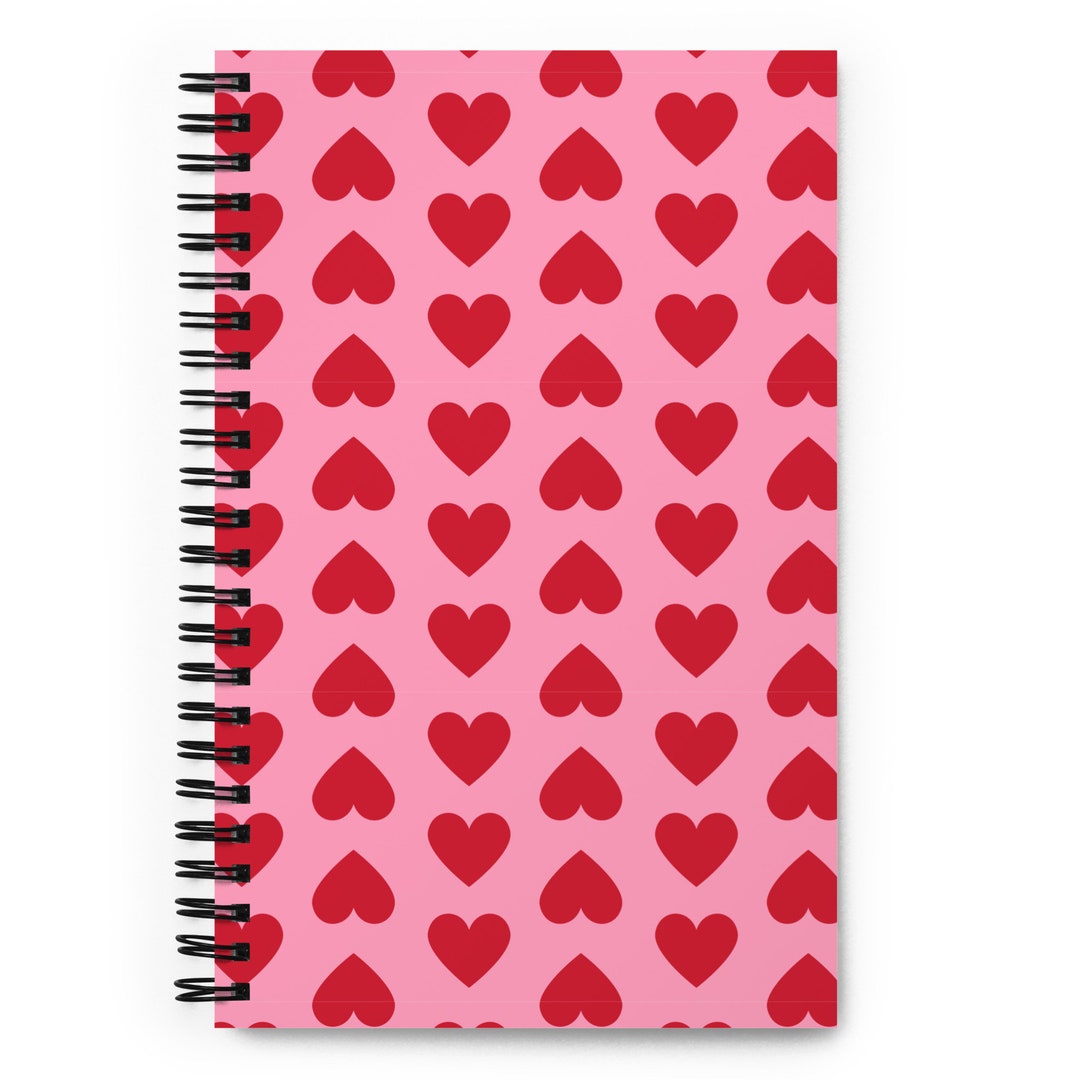 Jennifer's Body Heart Design Spiral Notebook - Etsy