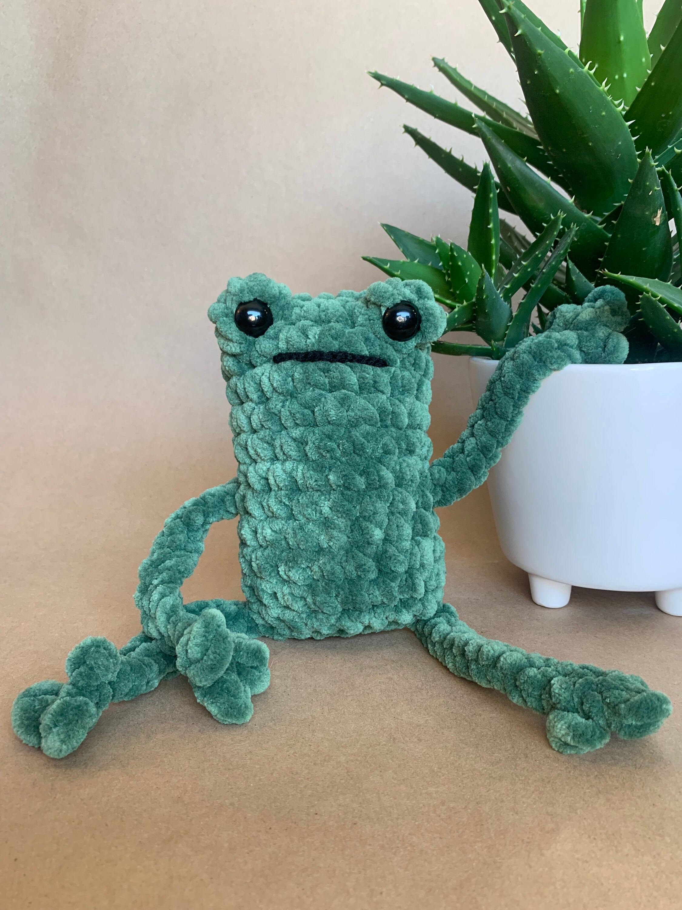 Long Leg Froggy Plushie - Etsy