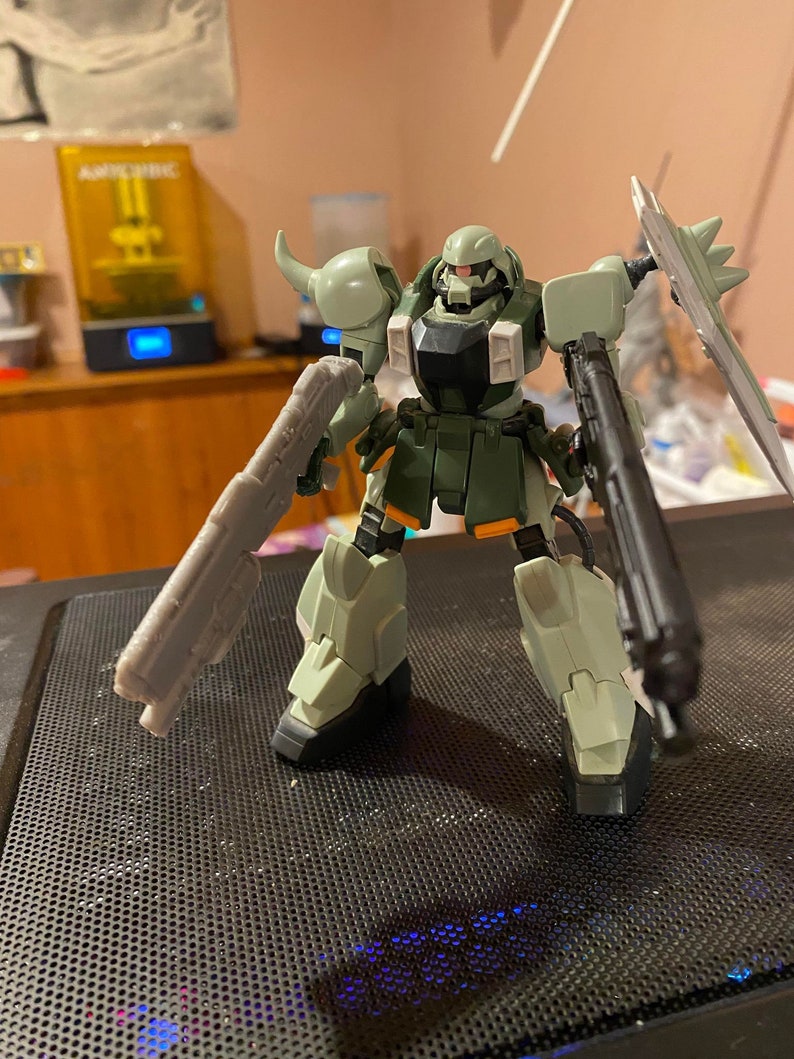 1/144 Custom 3d-printed Mecha/gunpla Gun Kit Enhance Your Mech's ...