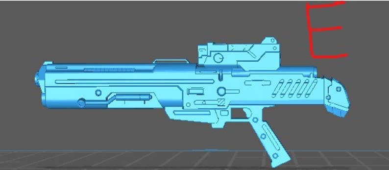 1/144 Custom 3d-printed Mecha/gunpla Gun Kit Enhance Your Mech's ...