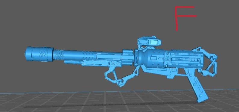 1/144 Custom 3d-printed Mecha/gunpla Gun Kit Enhance Your Mech's ...