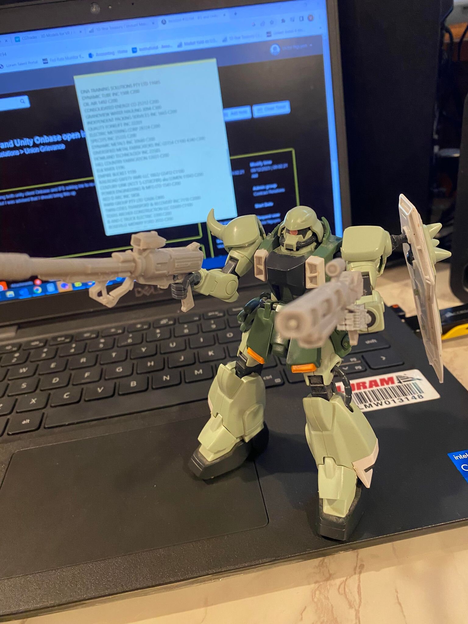 1/144 Custom 3d-printed Mecha/gunpla Gun Kit Enhance Your Mech's ...
