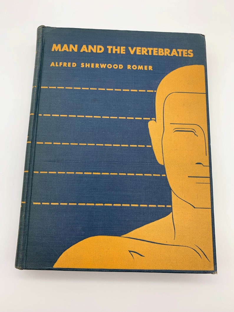 Vintage Book Man and the Vertebrates Science Biology Zoology by Alfred ...