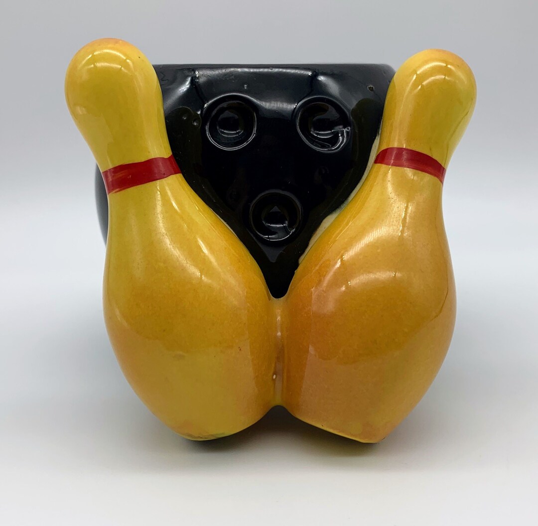 Vintage Napco Japan Bowling Ball and Pins Planter or Bowl - Etsy