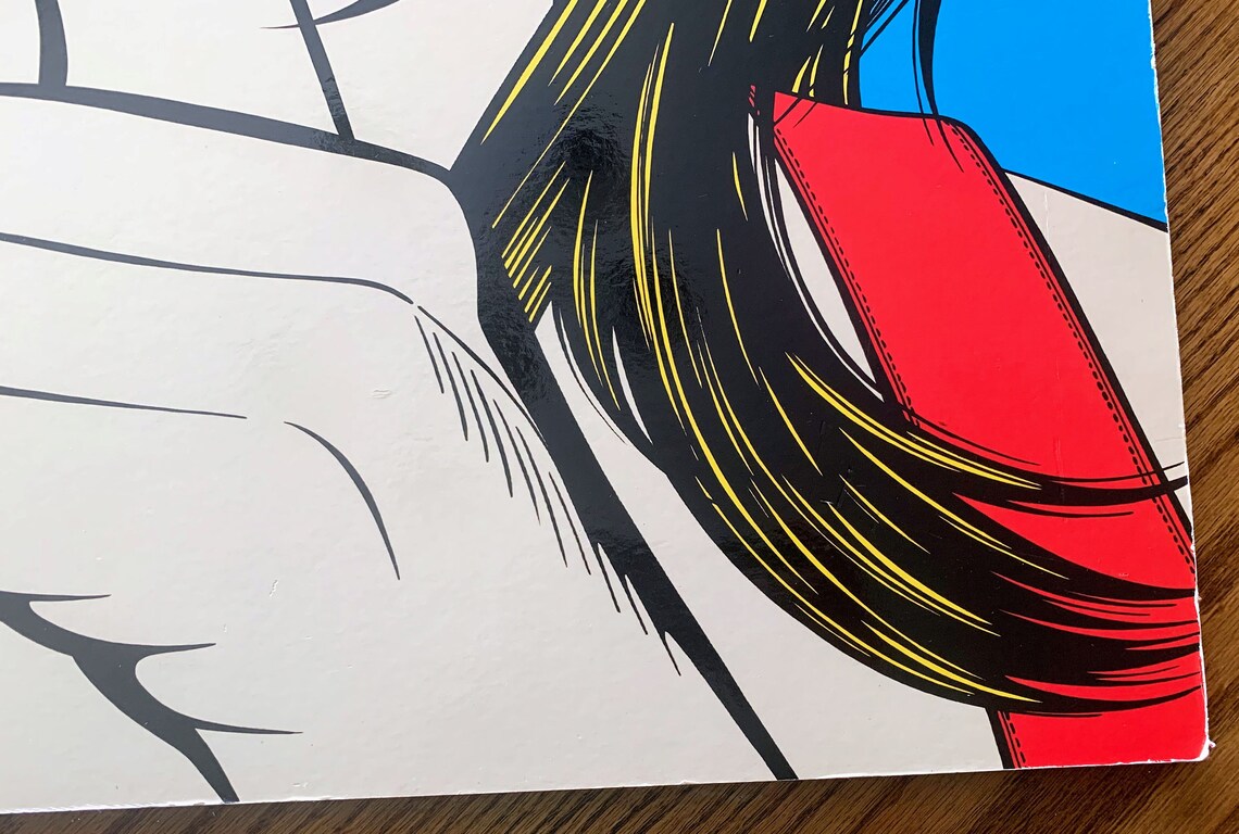 Vintage 1999 SOLMYRA Modern Pop Art Sssshhh by DEBORAH AZZOPARDI - Etsy