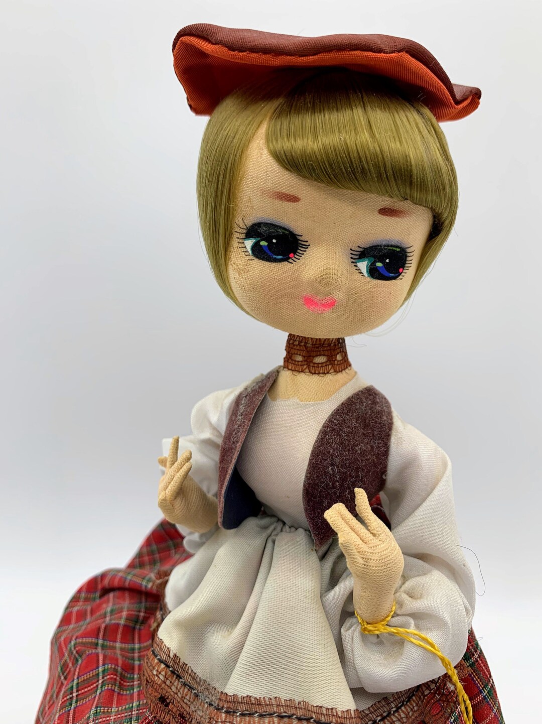 Vintage Artmark Pose Doll Big Eyes 10 Tall Made in Korea - Etsy